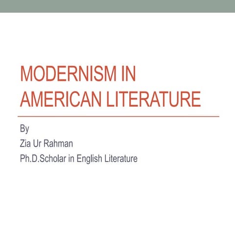 Modernism in American Literature.pptx