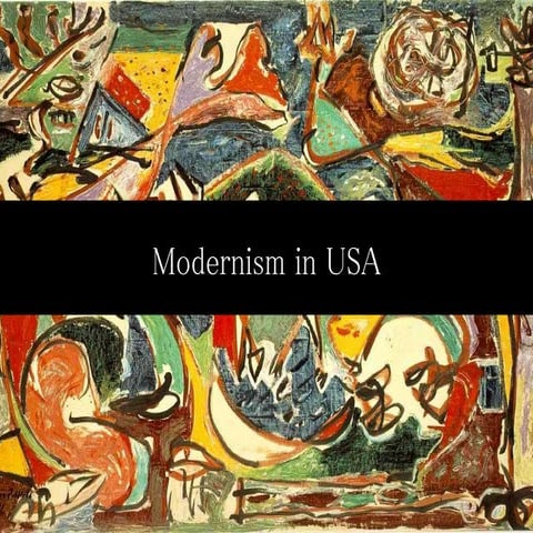Modernism in USA | PPTX