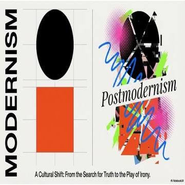 Modernism vs Postmodernism Explained: What Really Changed? | PPTX