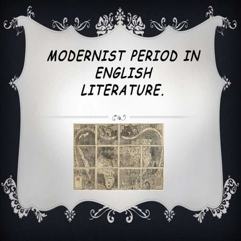 Modernist period in english | PPTX