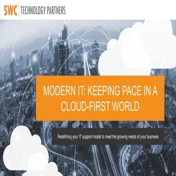The Modern Workplace: Now & Next | PPTX