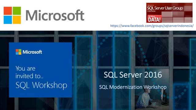 Modernization sql server 2016 | PPT Modernization sql server 2016 | PPT