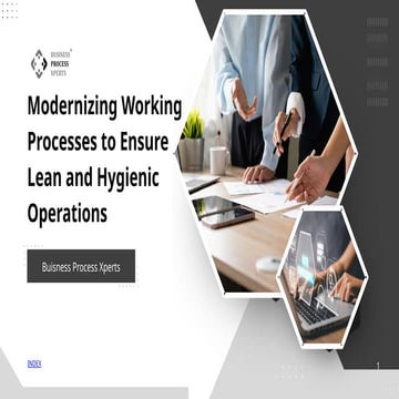 Modernizing Workflows for Lean and Hygienic Operations | PPTX