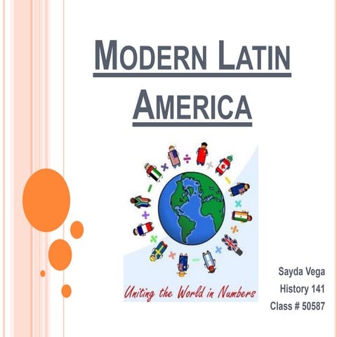 Modern Latin America | PPTX