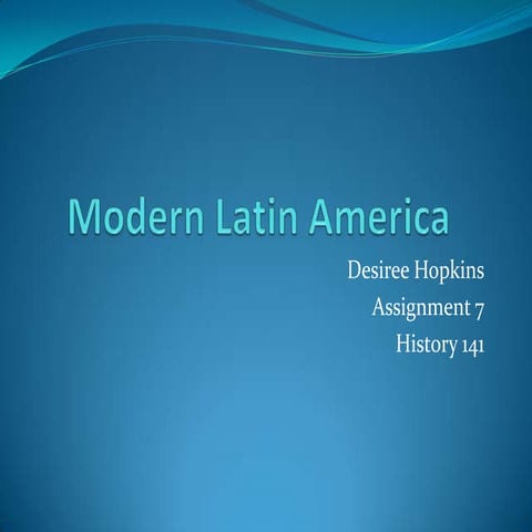 Modern Latin America | PPT
