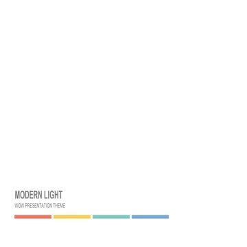 Modern light | PPT
