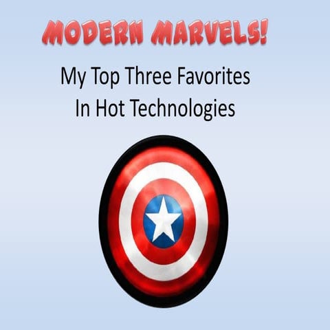Modern marvels of hot technology | PPTX