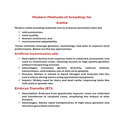 Modern Methods of breeding for Cattle.PDF