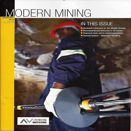 Modern Mining Sept 2013 | PDF