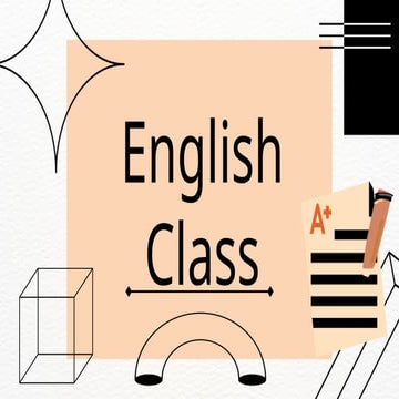 Modern Orange English Class Education Presentation.pptx
