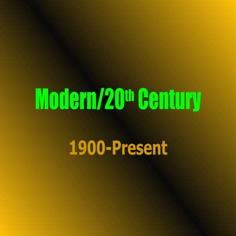 Characteristics of 20th Century Music.pptx