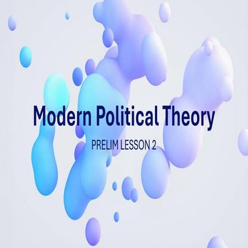 Modern Political Theory Lesson 2 PDF.pdf
