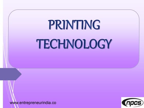 Feasibility Study of Printing Hub | DOCX