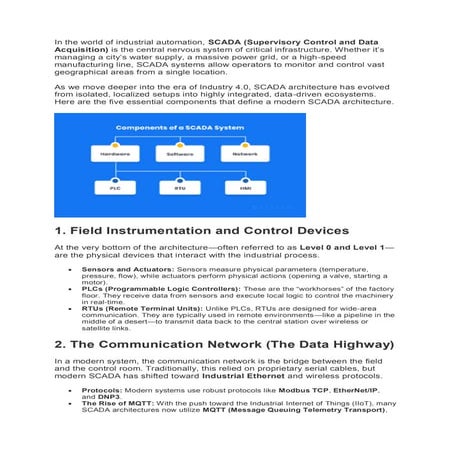 Modern SCADA system and Solution Comany in India | PDF