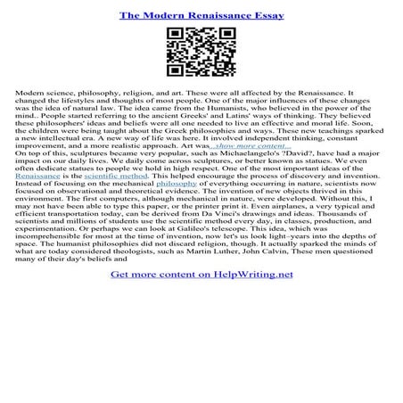 Modern Science Essay | PDF