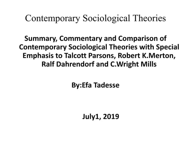 CONFLICT THEORY OF RALPH DAHRENDORF BY DR SAROJ.doc