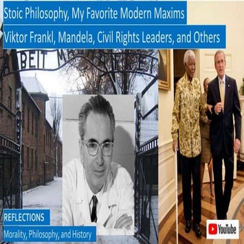 Modern Stoic Philosophers: My Favorite Maxims: Viktor Frankl, Nelson ...