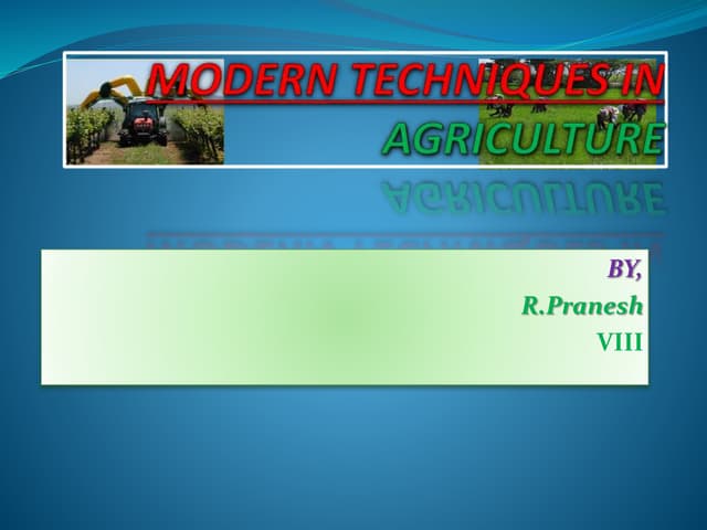 Advantages and disadvantages of modern farming methods.pptx