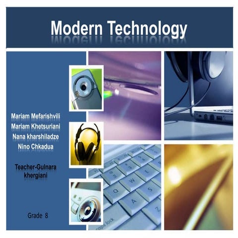 Modern technology | PPTX