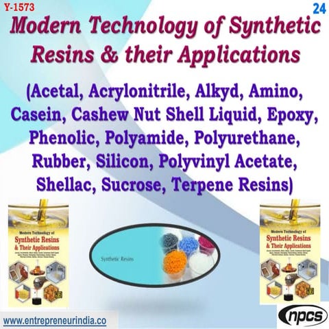 Modern technology of synthetic resins | PPTX