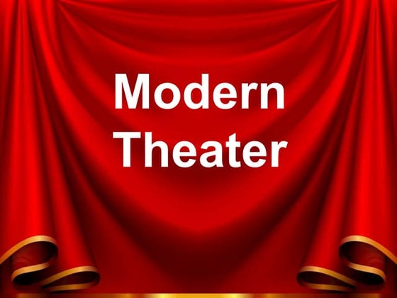 Drama and theatre | PPT