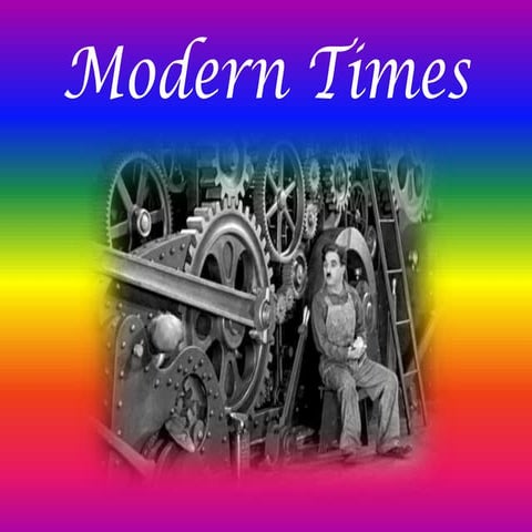 Modern times | PPTX