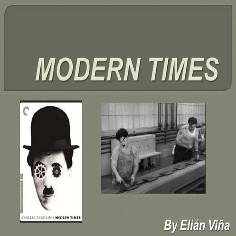 Modern times | PPT