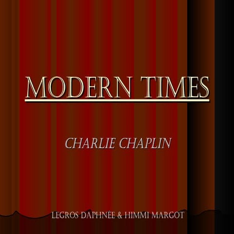 Modern times | PPT