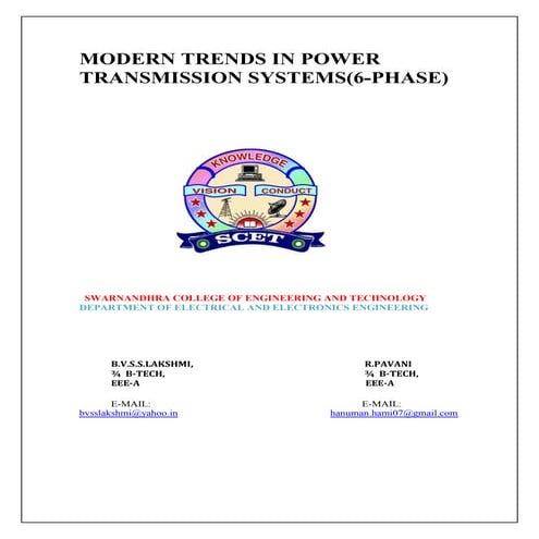 Ehv ac transmission line | PPT