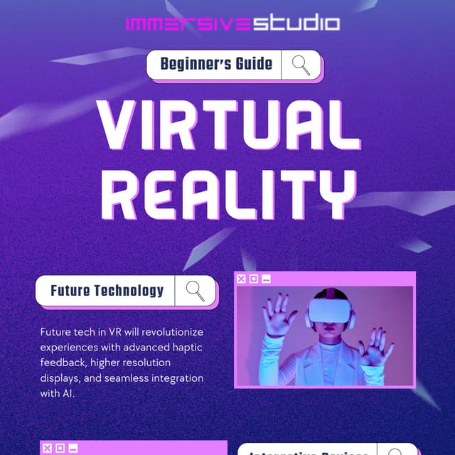 Modern Virtual Reality Infographic - Immersive Studio | PDF