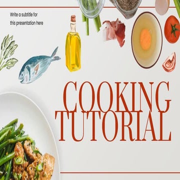 Modern Watercolor Illustrative Cooking Tutorial.pptx