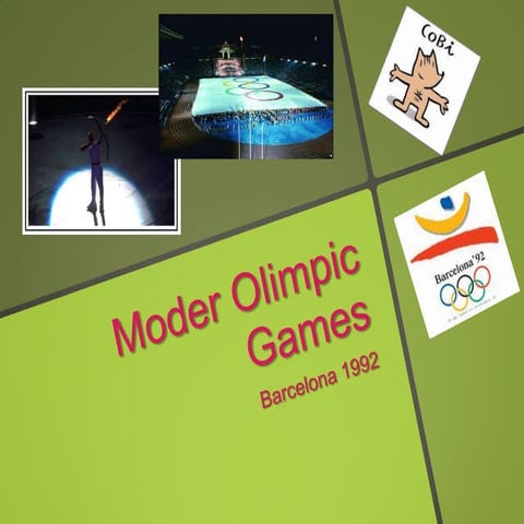 Moder olimpic games | PPTX