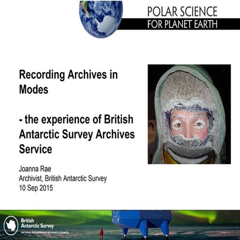 Recording archives in Modes | PPT