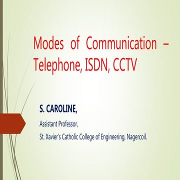 Modes of Communication | PPTX
