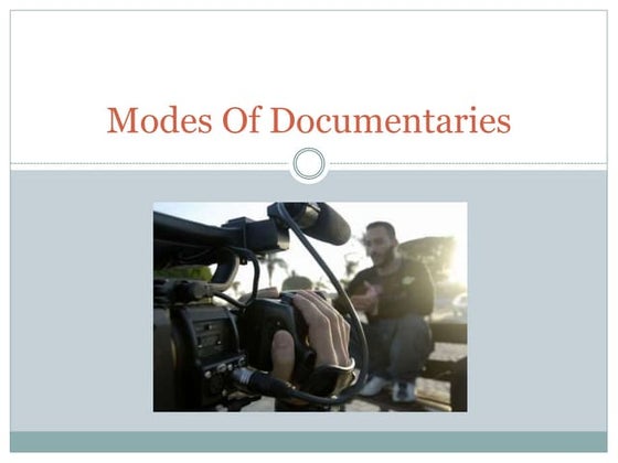 Codes and Conventions of Factual Programming | PPT
