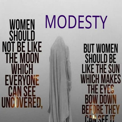 "The Importance of Modesty in Islam for a Moral and Respectful Life" | PPTX