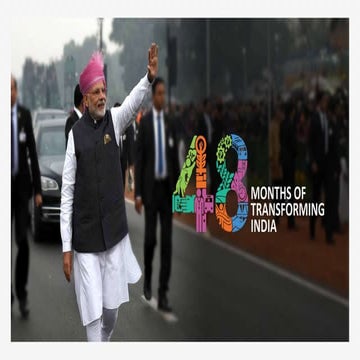 India under Narendra Modi - 2014-2018 - 48 months of Development!!! | PPT