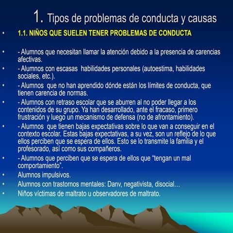 Programa de modificación conductual psicopedagogía | PDF