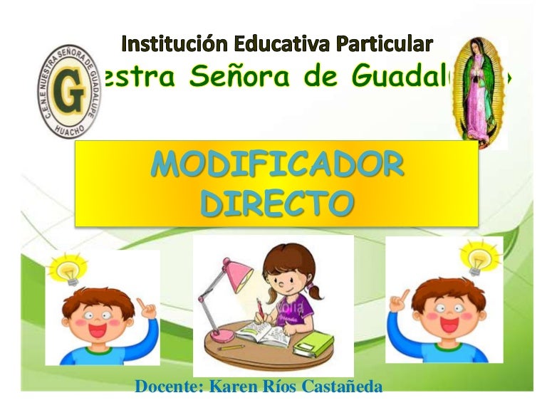 Modificador directo