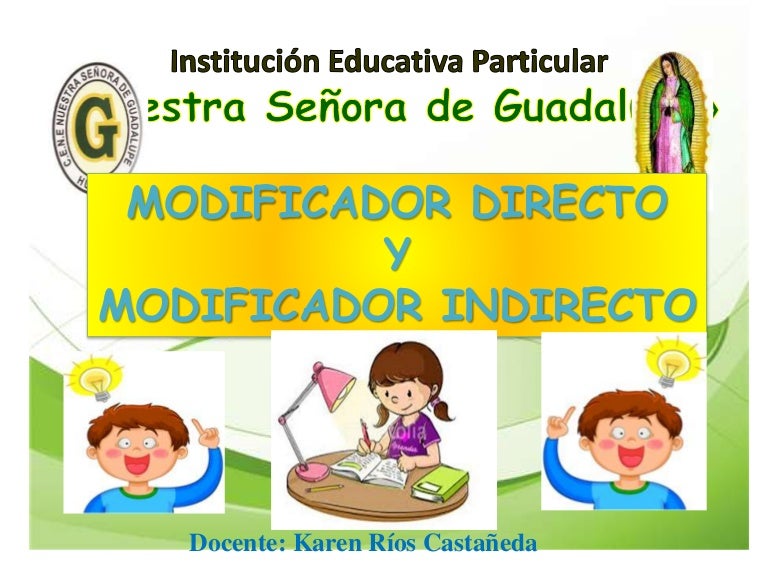 Modificadores