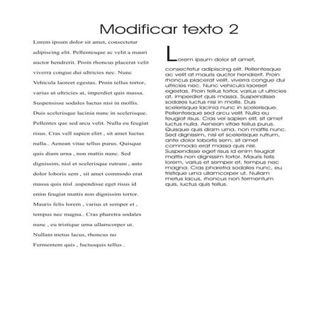 Modificar texto 2 | PDF