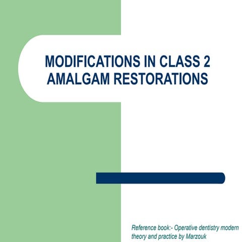 Class I , II Composites Cavity preparations | PPTX