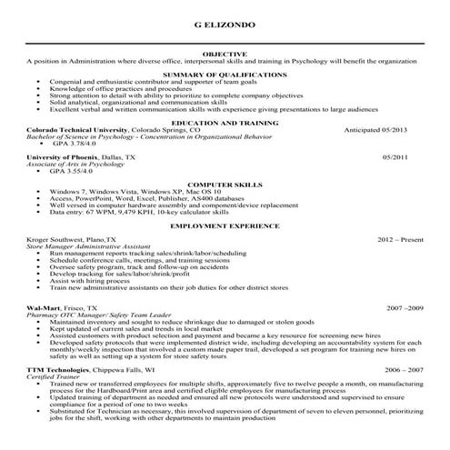 Modified resume | DOCX