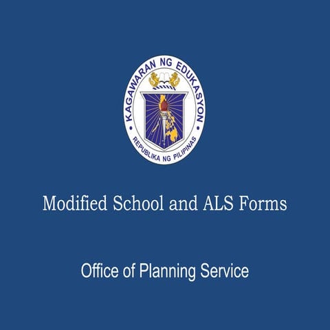 Modified School Forms | PDF