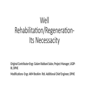 Modified Production Well Rehabilitation.pptx