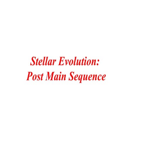 Lecture notes on Stellar Structure and Evlution.ppt