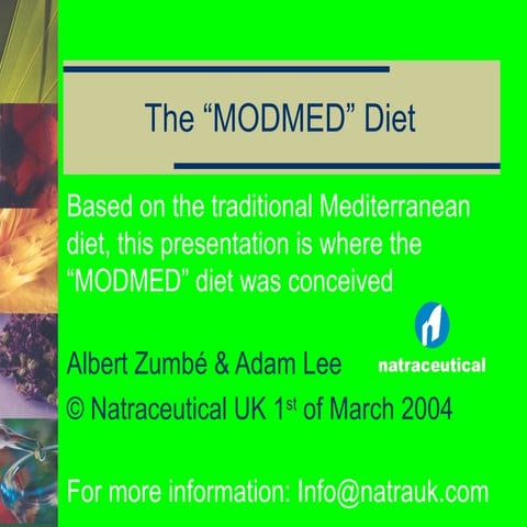 Mod med diet | PPT