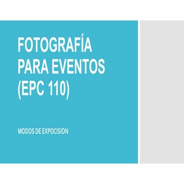 Modos de expocision clase 3 | PPT