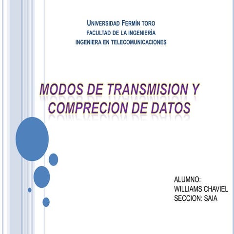 Compresión de Datos. | PPTX