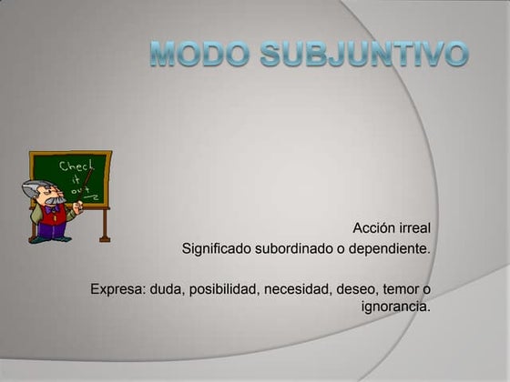 O Futuro Do Conjuntivo | PPTX